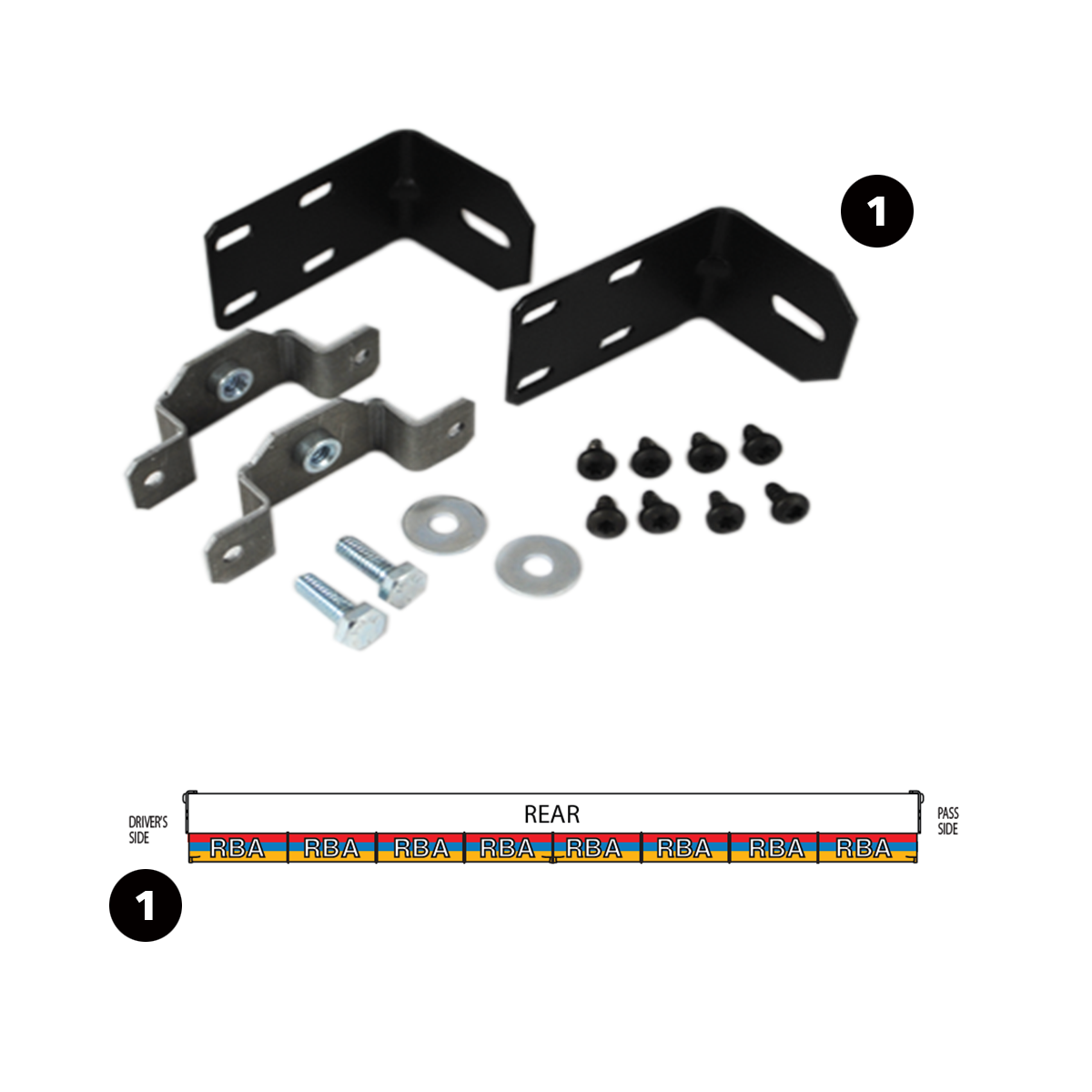 (1) CNSM-RBK1 + (1) CNSMJ8R-P3C | Federal Signal Police Car Configurator
