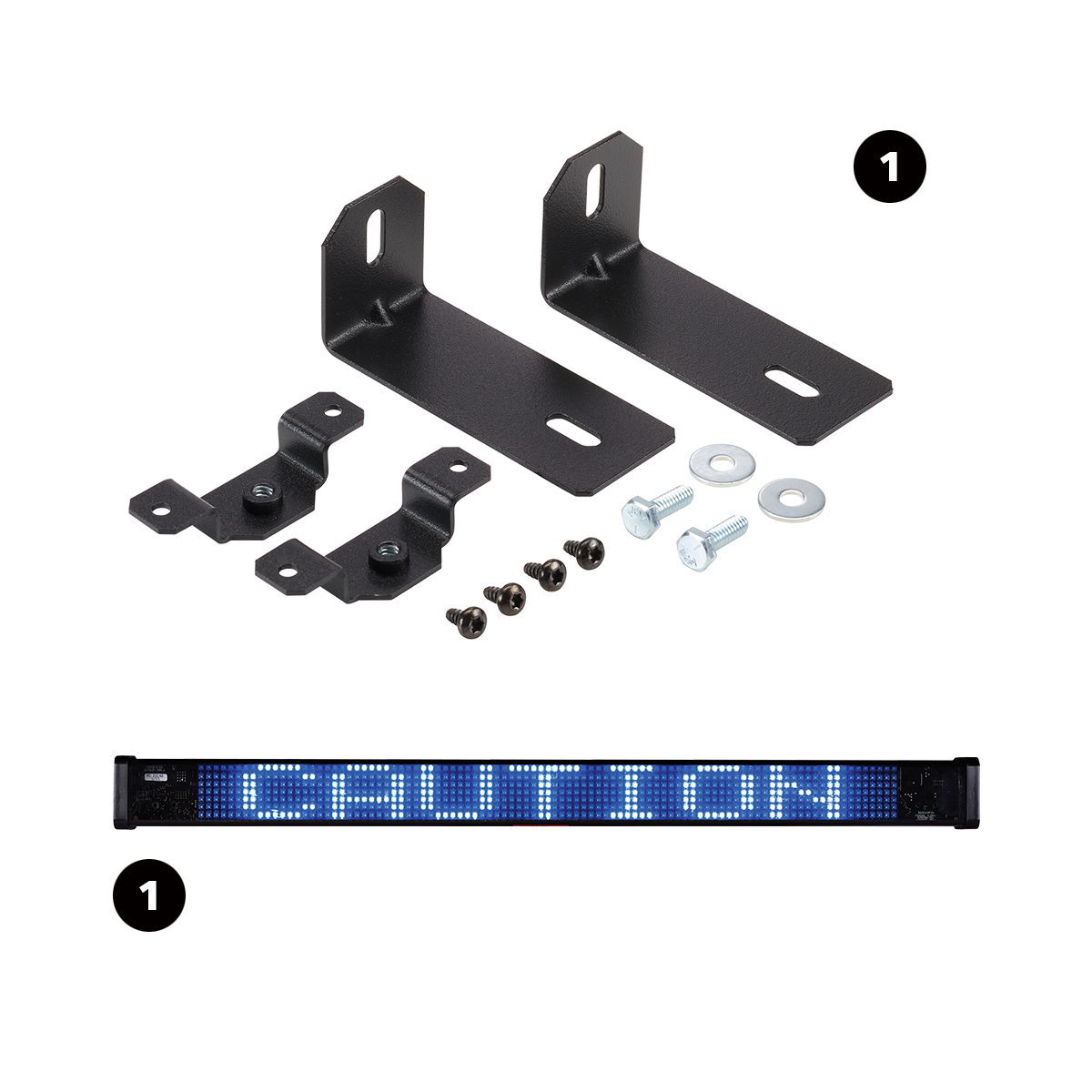 (1) MBK01 + (1) MB1 | Federal Signal Police Car Configurator