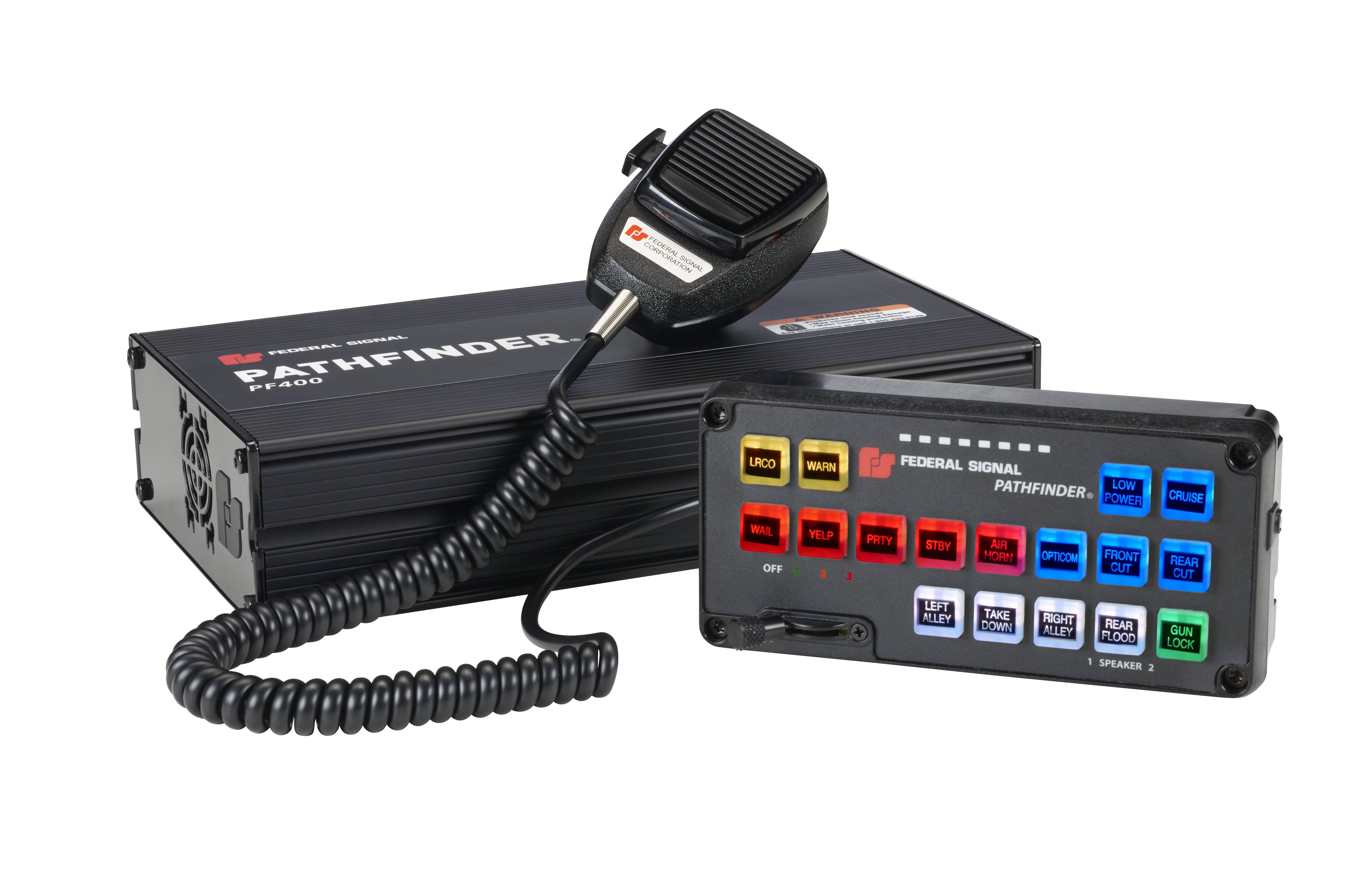 Pathfinder® PF400S17B | Federal Signal Police Car Configurator